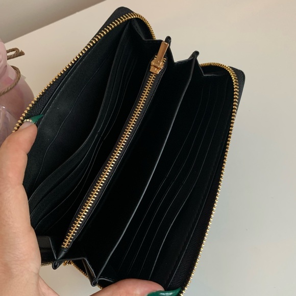 Coach | Bags | Coach Signature Long Zip Around Wallet With Popeyes ...